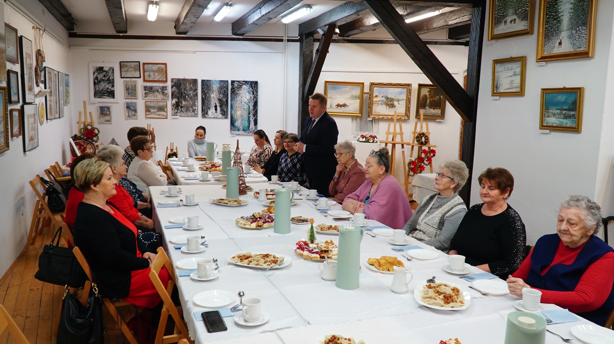 Noworoczne spotkanie Klubu Haftu Złotych i Bursztynowych Barw w Muzeum ...